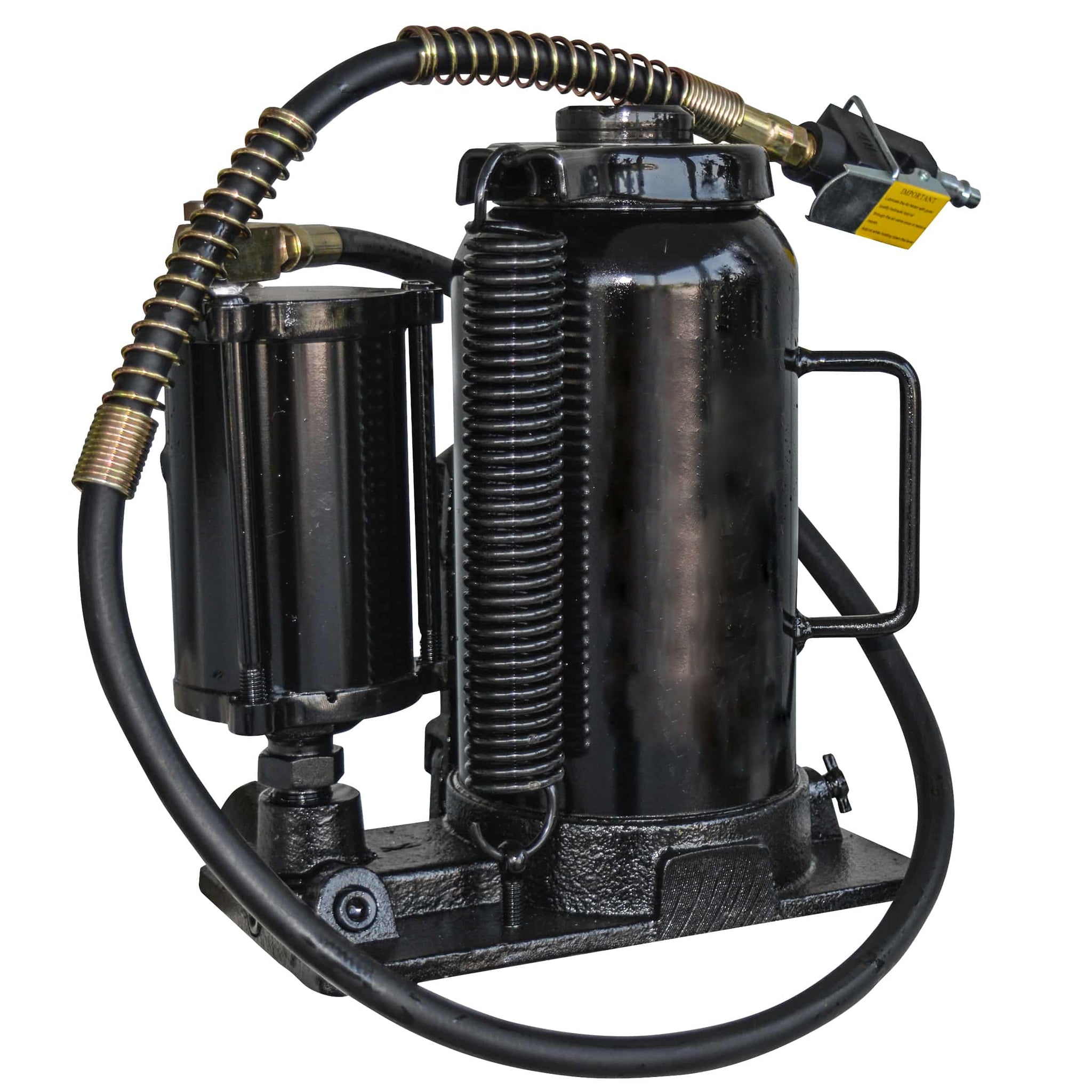 Air over hydraulic bottle jack store
