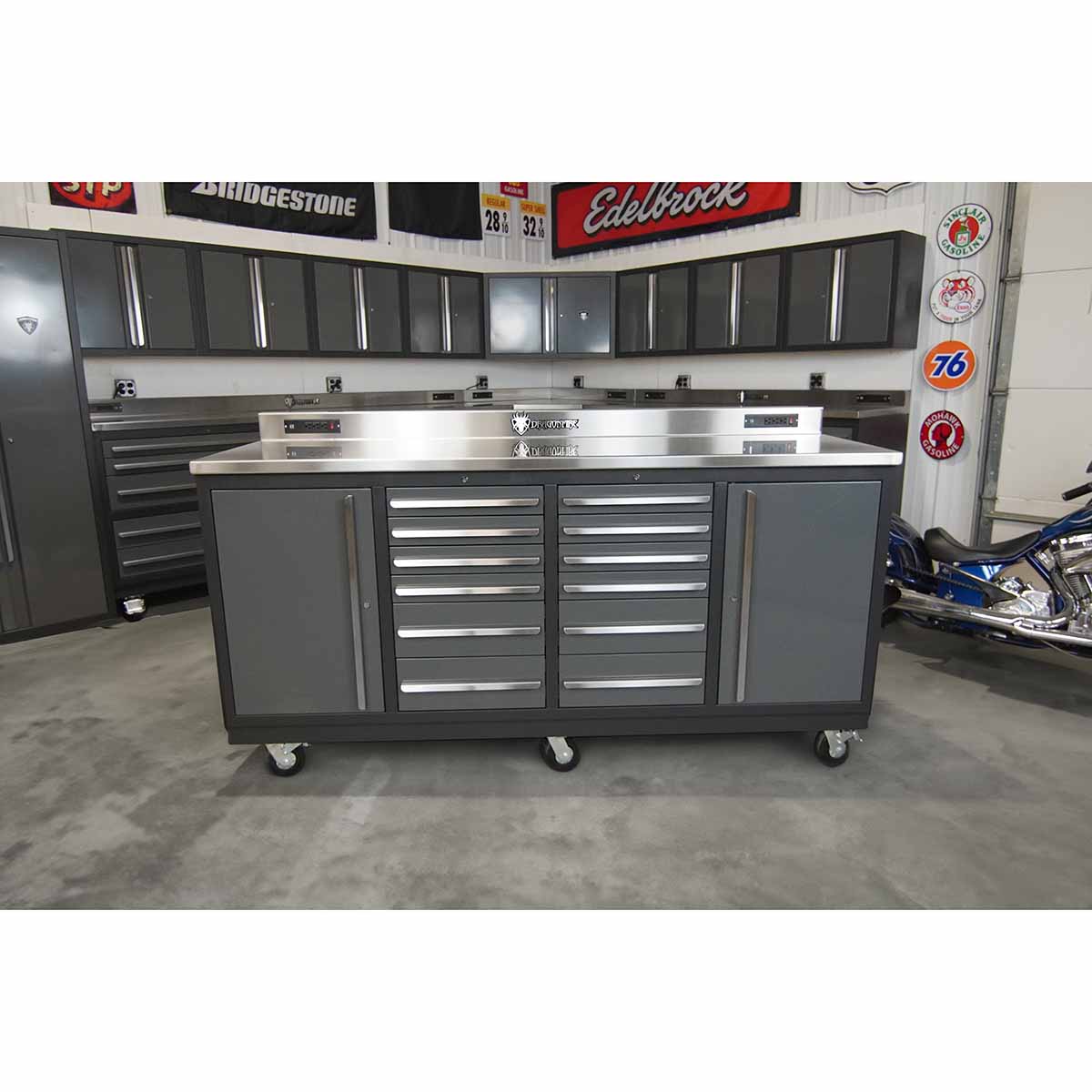 Workbench Storage Drawers Tool Cabinet For A Workbench